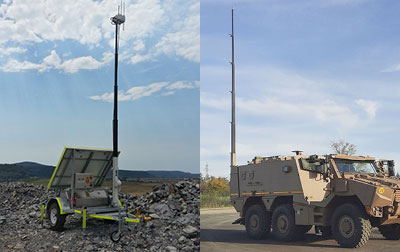 GEROH Cable Driven Telescopic Mast