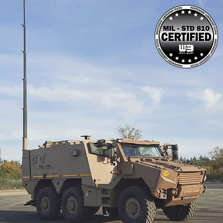 KVL Light-Duty Telescopic Crank Mast from Will-Burt