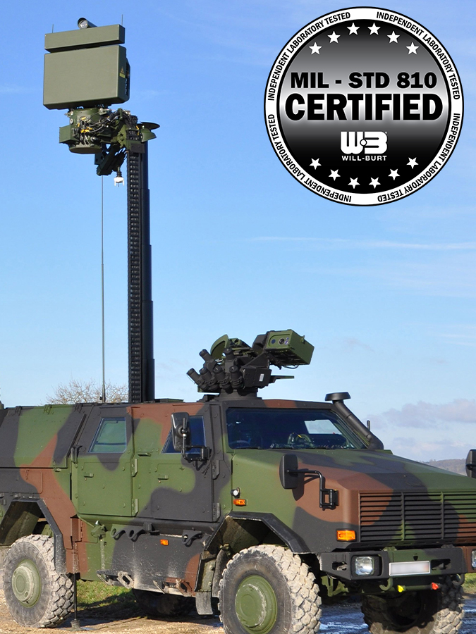 Telescoping SPM Mast | GEROH Spindle Mast