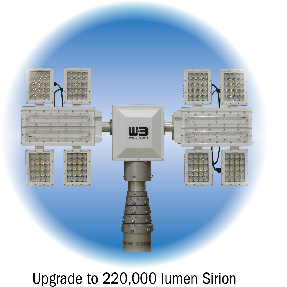 Heavy Duty Towing Light Tower | Roof Mounted Dual Light Banks